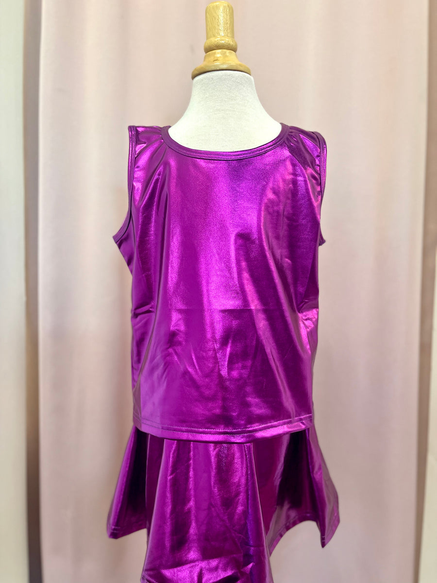 Purple Metallic Top – WEE the People